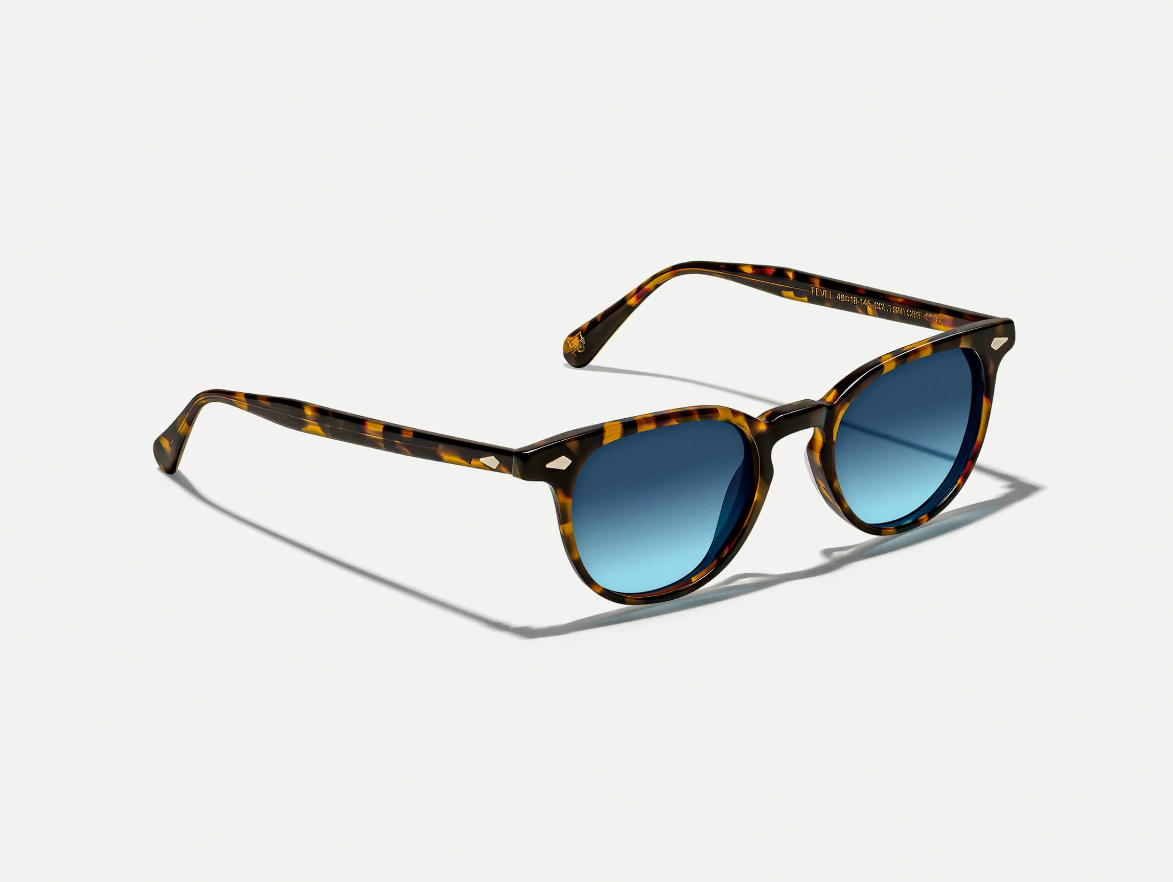 Moscot Fevel Sun Sunglass in Tortoise - TheEyeMakers